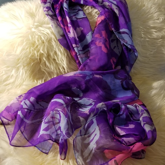 Collection XIIX | Accessories | Collection Eighteen L Purple Floral ...